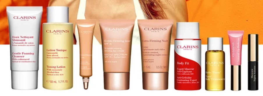New Clarins Gift with Purchase and New Beauty Events – GWP Addict